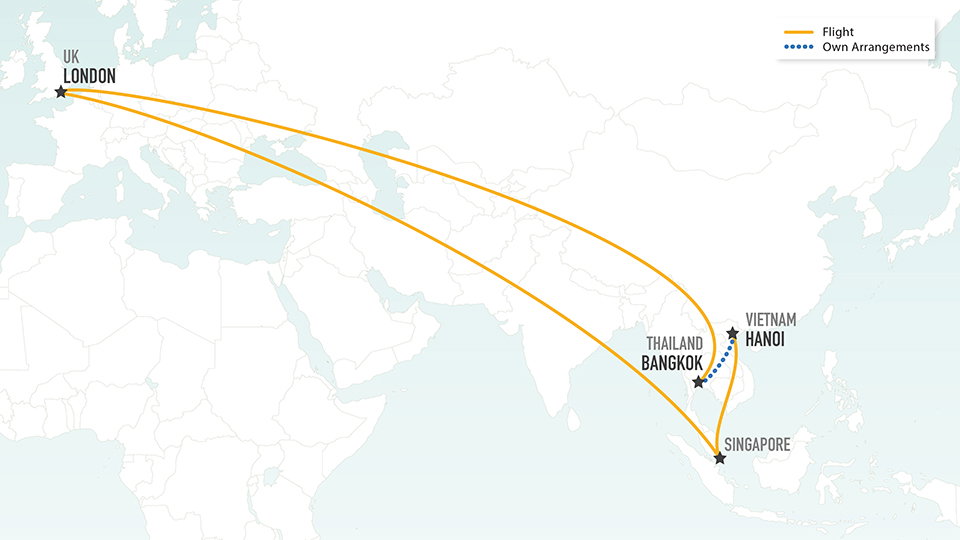 Flights 2026/2027 | Trailfinders