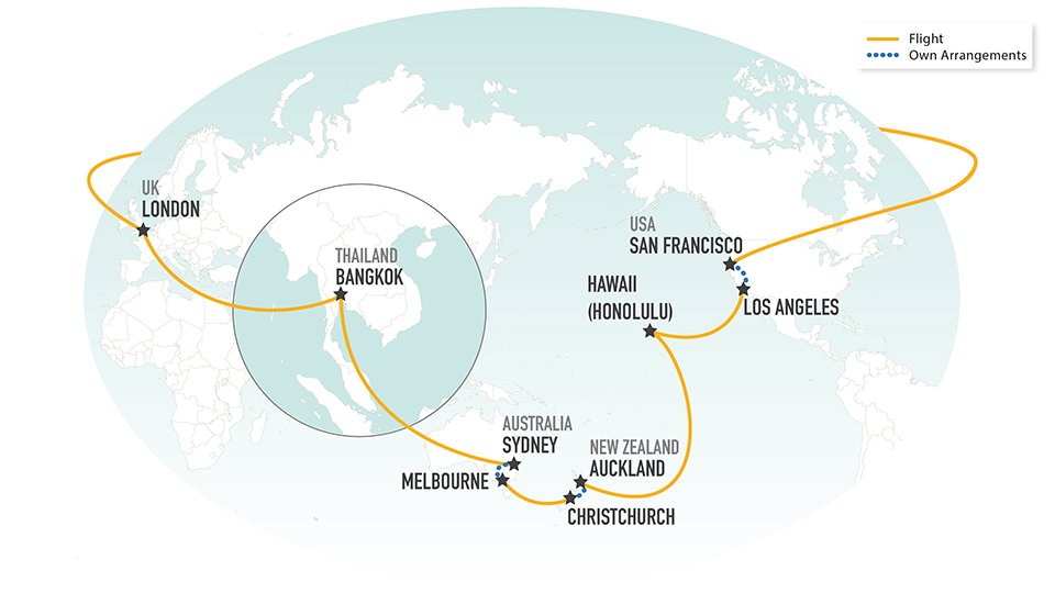 Round the World flights & tickets | Trailfinders