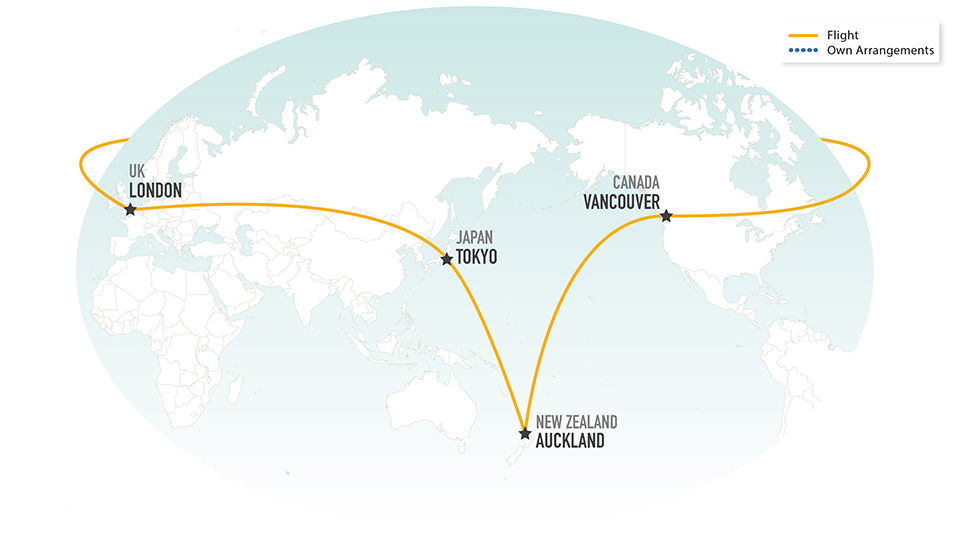 Round the World flights & tickets | Trailfinders