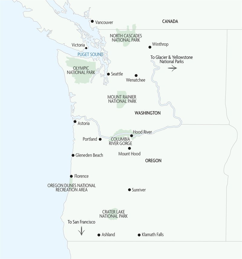 Seattle, Portland & the Pacific Northwest USA 2026/2027 | Trailfinders